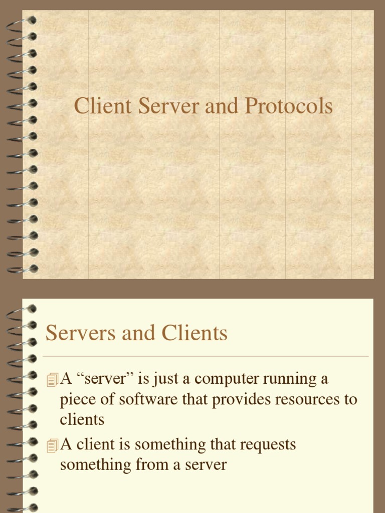 Client Server and Protocols | PDF | Web Server | Internet & Web