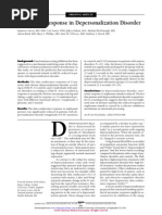 Cambridge Depersonalisation Scale | PDF | Mental Disorder | Diagnostic ...