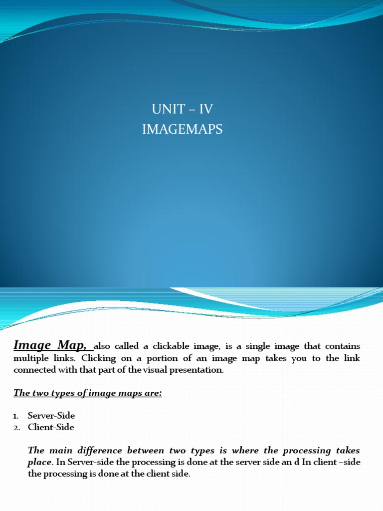 Image Map | PDF | Dynamic Web Page | Web Server