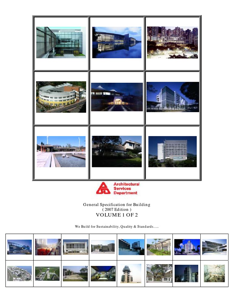 General Specification for Building 2007 | PDF | Scaffolding ...
