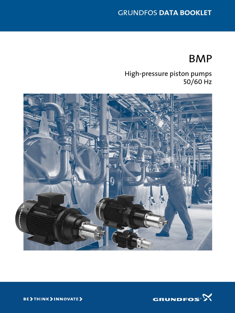 BMP High Pressure Piston Pumps | PDF | Purified Water | Pump