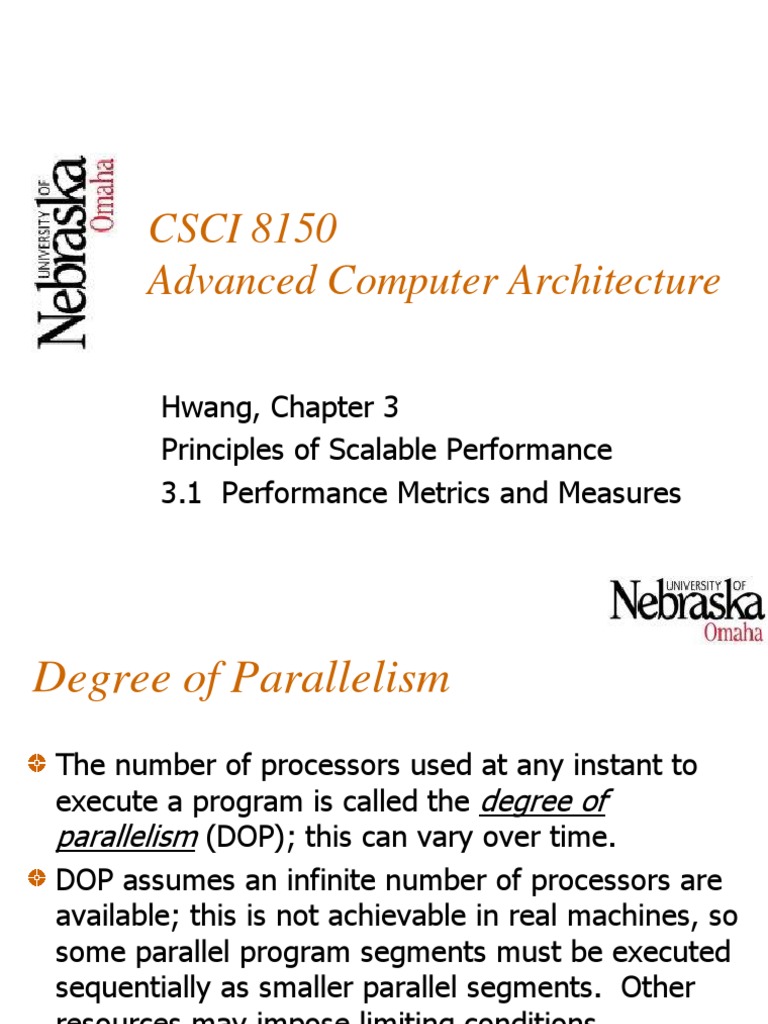 CSCI 8150 Advanced Computer Architecture | PDF | Parallel Computing | Subroutine