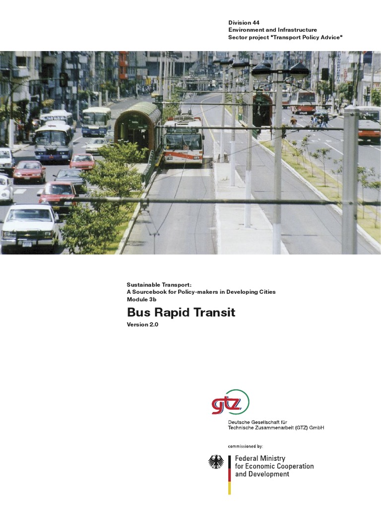 Bus Rapid Transit Overview for Cities | PDF | Public Transport | Bus