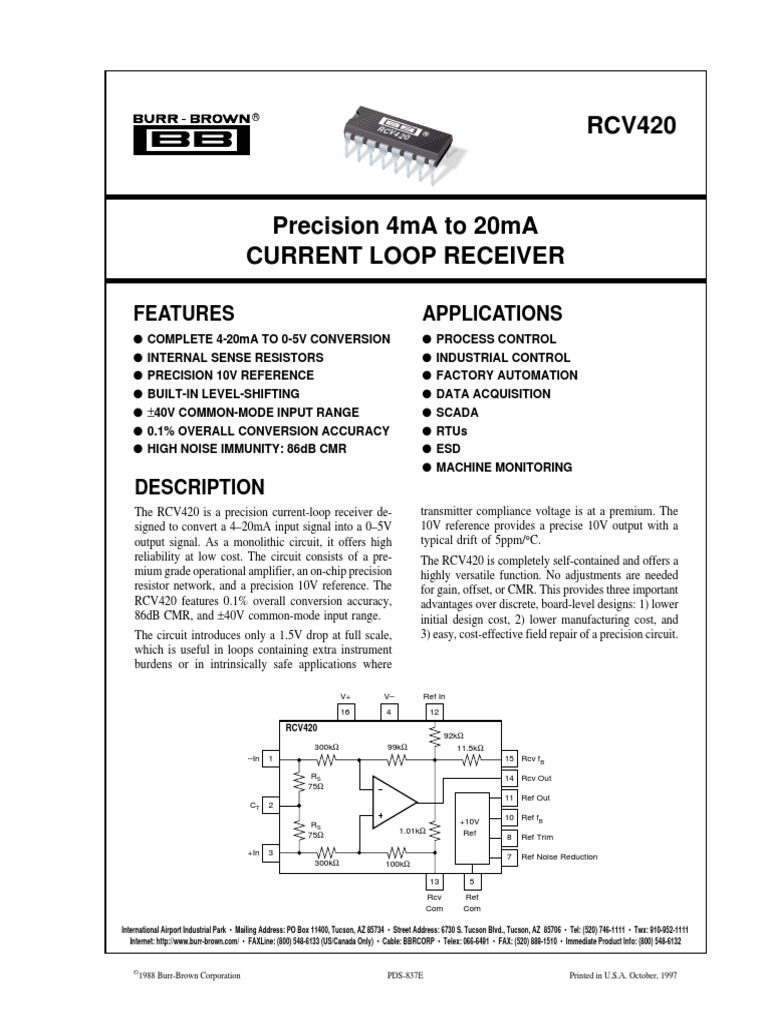 Data Sheet | PDF | Amplifier | Resistor