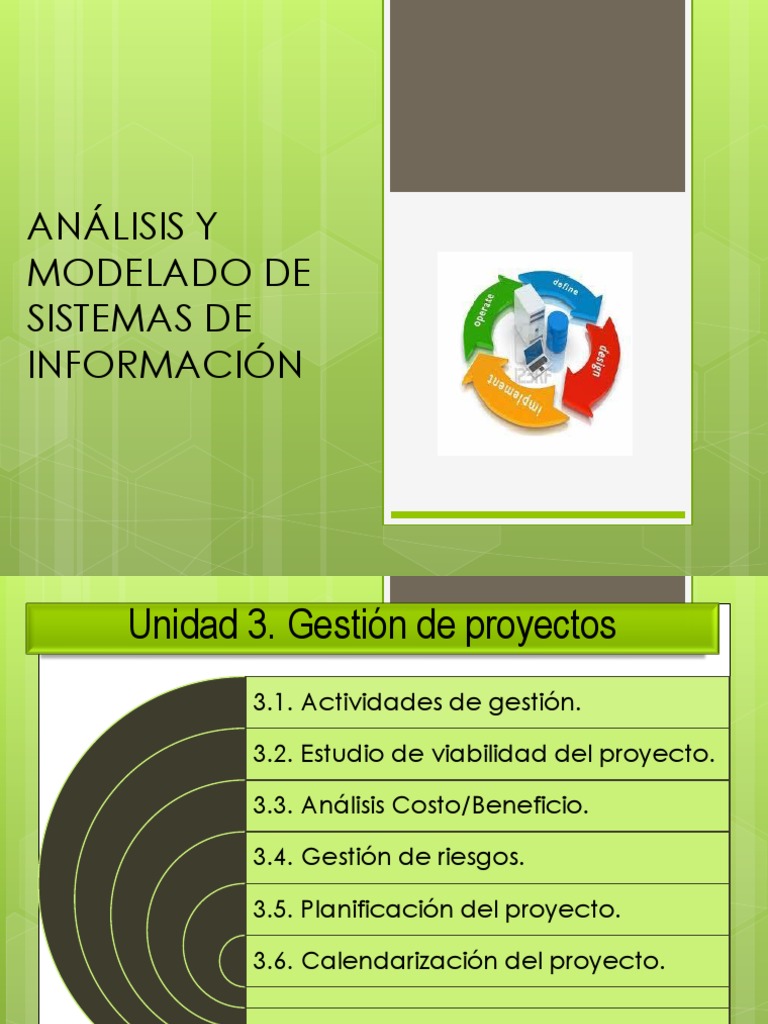 Unidad 3 Gesti N de Proyectos PDF | PDF | Software | Planificación
