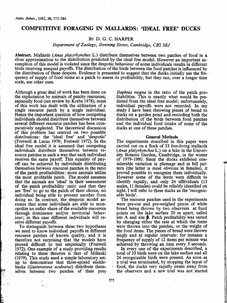Harper 1982 | PDF | Experiment | Correlation And Dependence