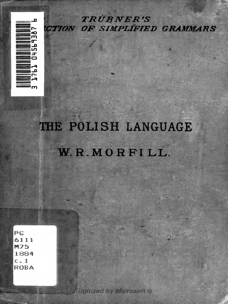 Polish Simplified Grammar | PDF | Perfect (Grammar) | Grammatical Tense