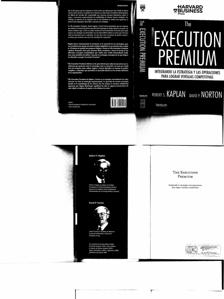 The Execution Premium Escaneando | PDF | Planificación | Business