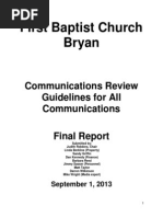 Church Committees and Responsibilities Guide | PDF | Committee | Deacon