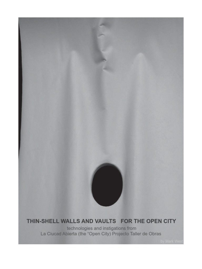 Thin-Shell Wall and Vaults OC SMALLER | PDF | Precast Concrete | Vault ...