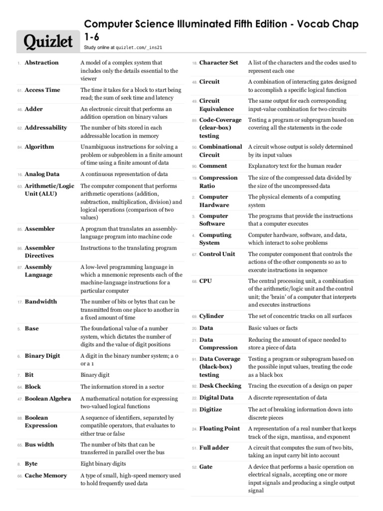 Computer Science Illuminated F | PDF | Bit | Data Compression