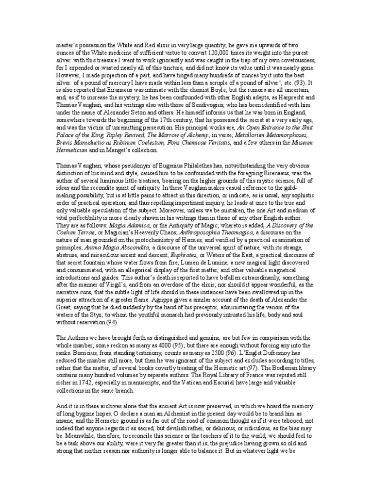 Mary Anne Atwood - Hermetic Philosophy and Alchemy25 | PDF | Alchemy | Magic (Paranormal)