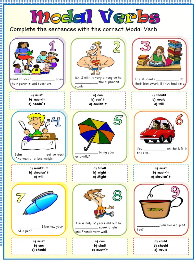 modals Esl lesson plan Modal verbs modals Esl lesson plan Modal verbs