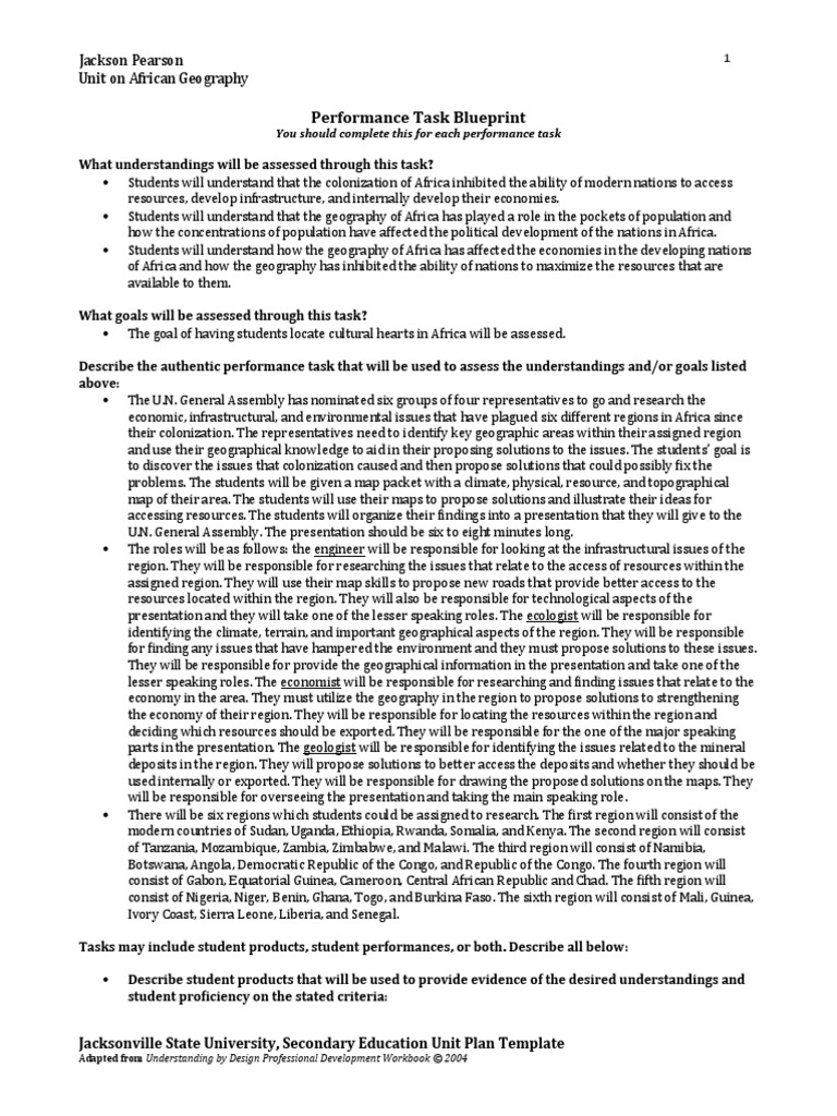 Summative Performance Task | PDF | Geography | Logic