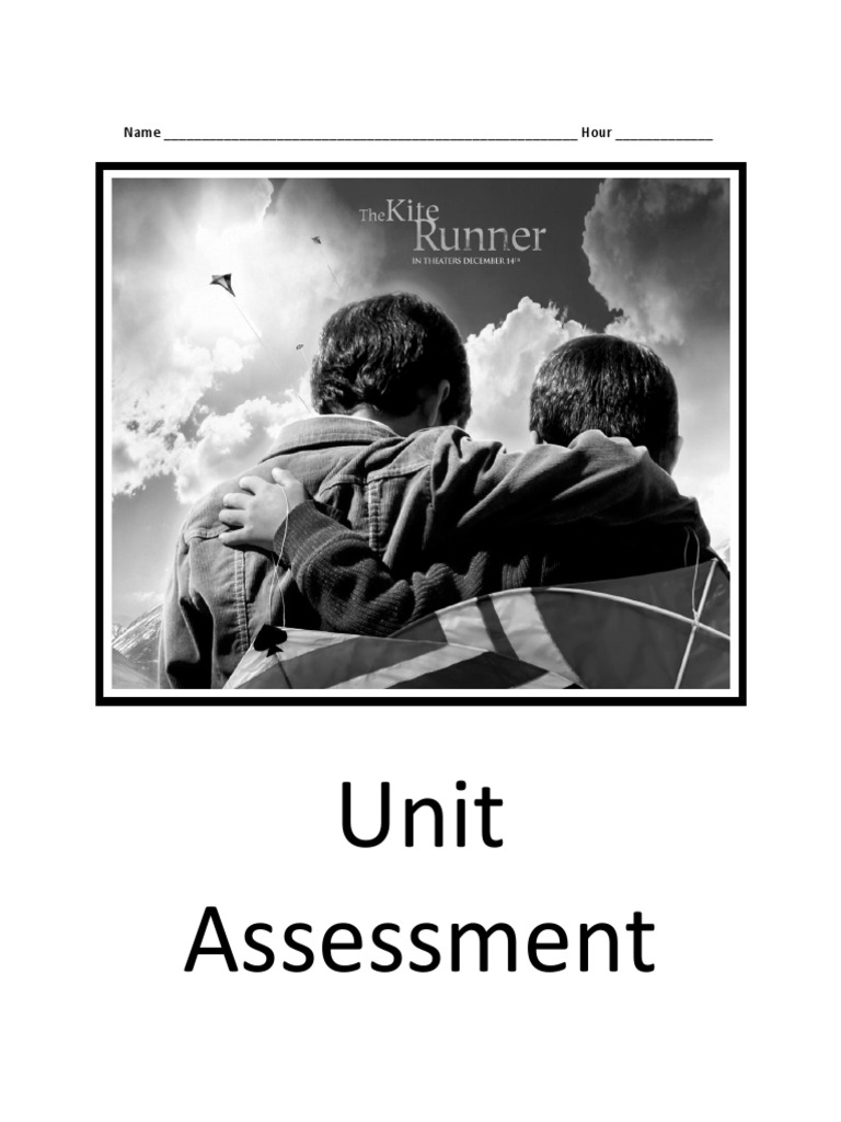 The Kite Runner Unit Test | PDF | Violence