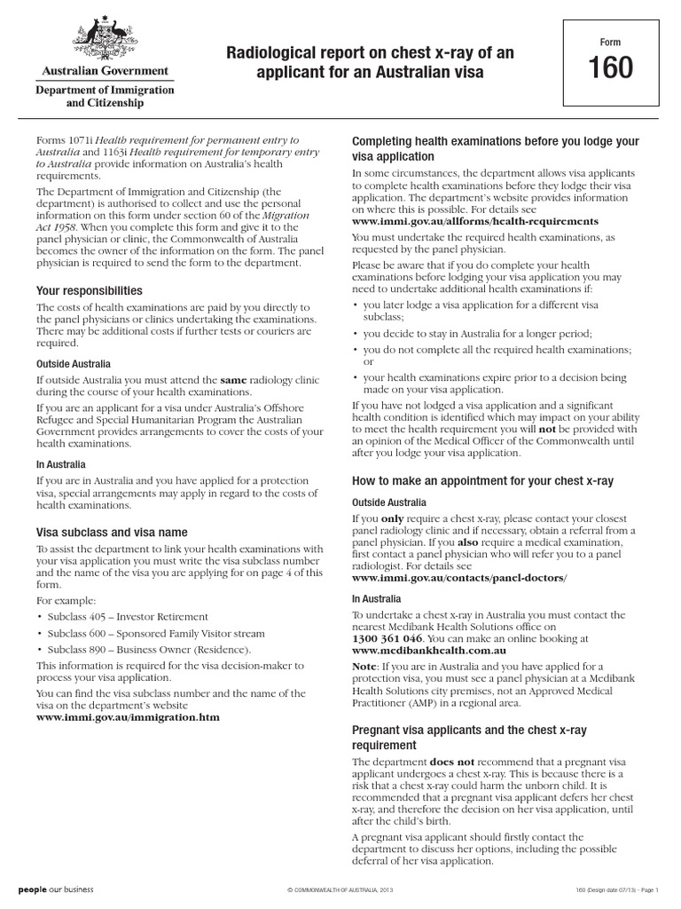 Form 160 | PDF | Identity Document | Travel Visa