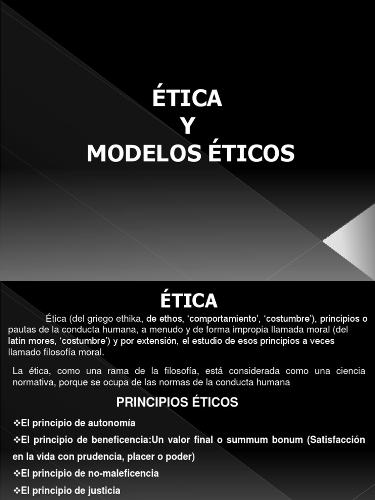 Etica y Modelos Eticos | PDF | Utilitarismo | Moralidad