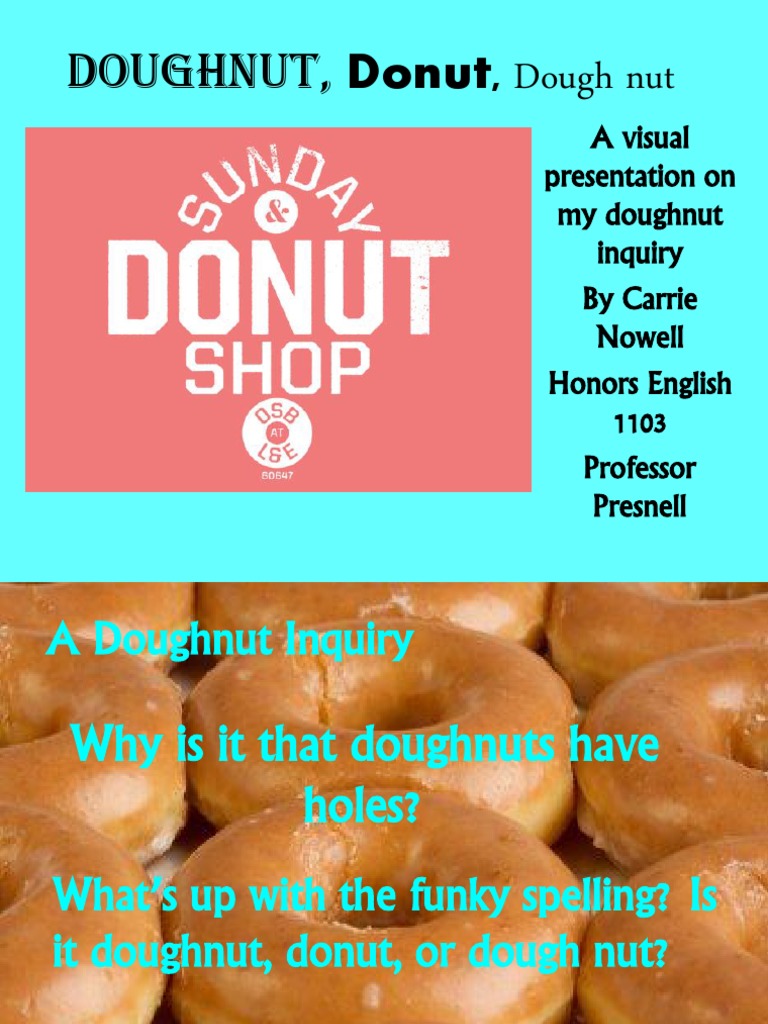 Doughnut Inquiry for Students | PDF