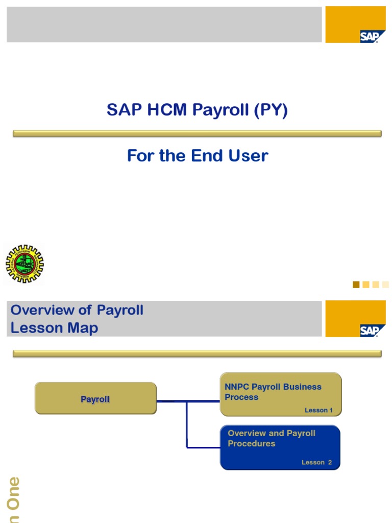 007 SAP HCM Payroll Overview | PDF | Payroll | Tax Deduction