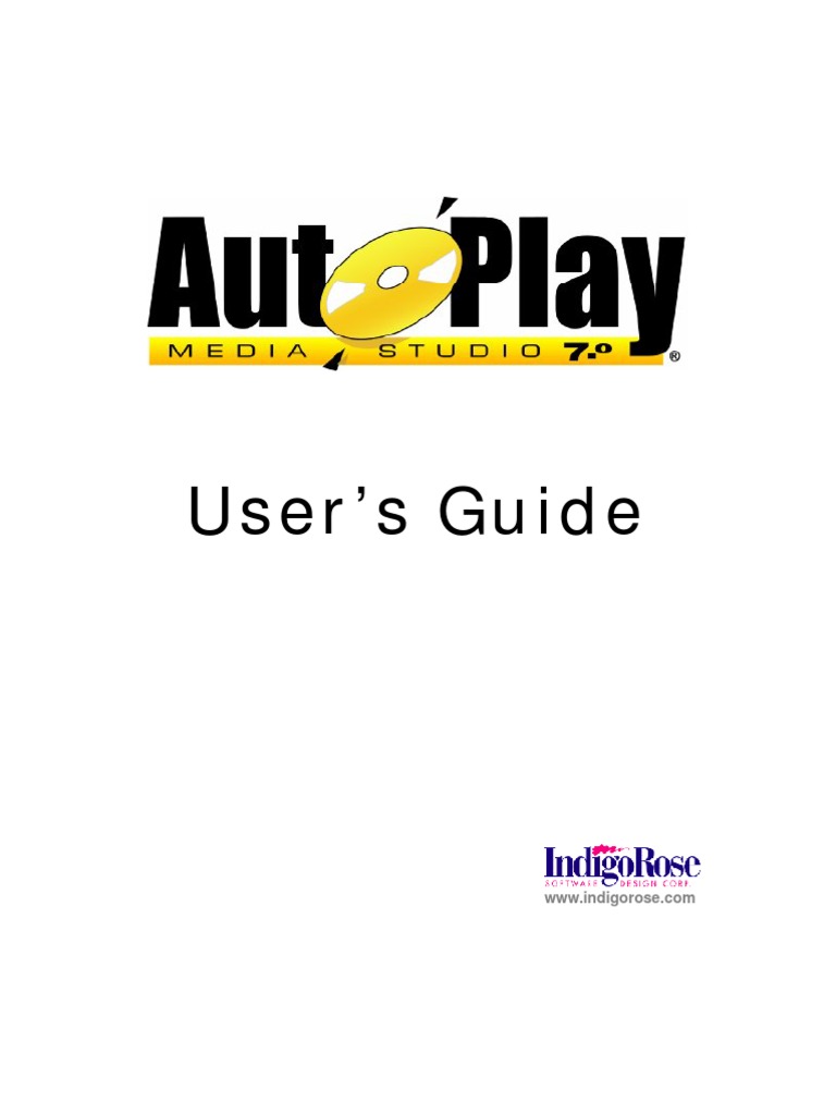 AutoPlay Media Studio 7.0 User Guide | PDF | Keyboard Shortcut ...