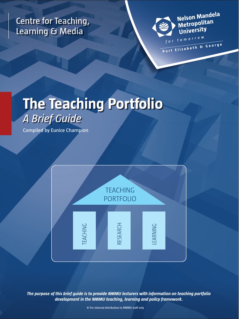 Teaching Portfolio Guide | PDF | Educational Assessment | Strategic ...