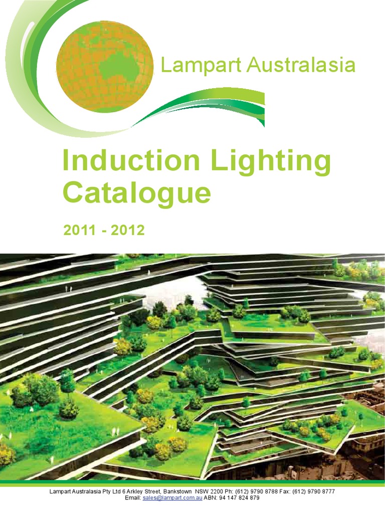 Lampart Australasia Induction Lighting Catalog | PDF | Lighting | Mirror