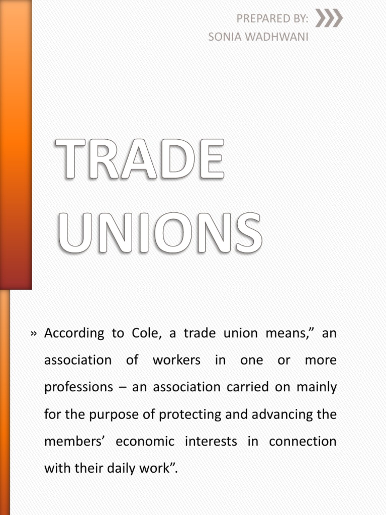 Overview of Trade Union Functions | PDF | Indian National Congress ...