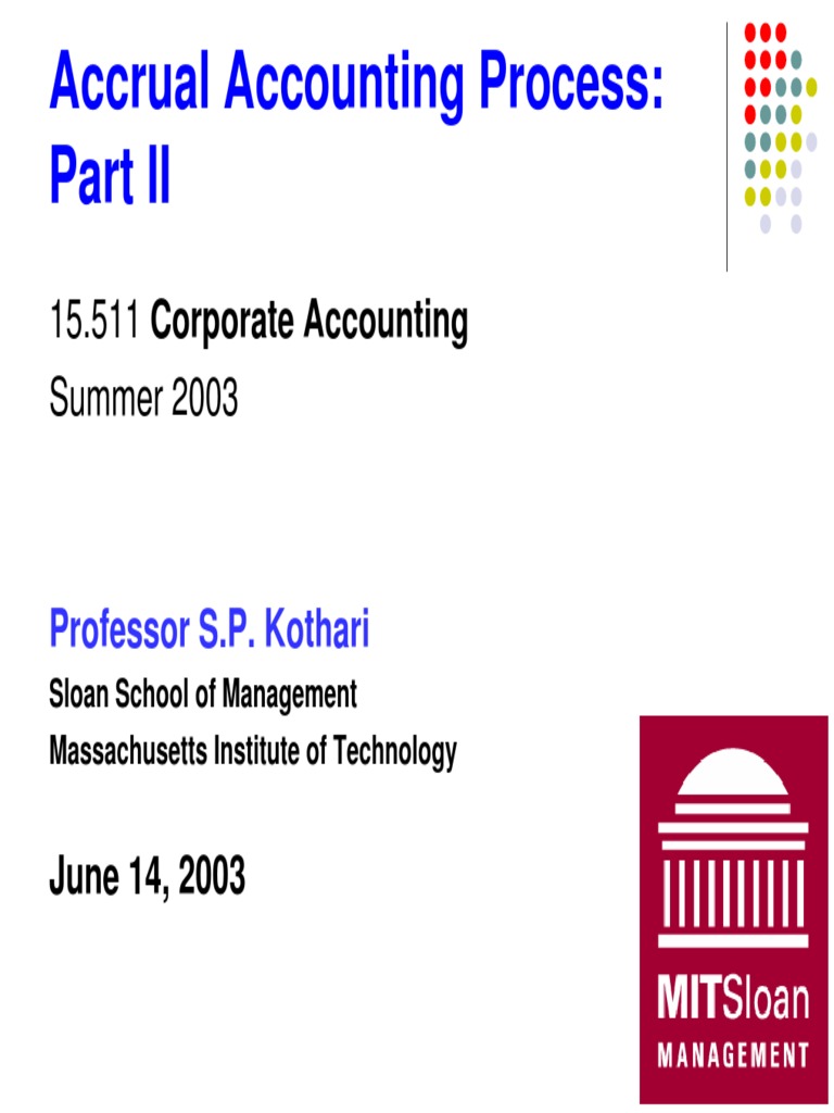 Accrual Accounting Process | PDF | Accrual | Expense