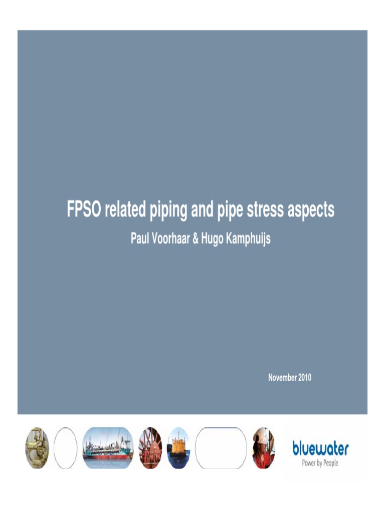 FPSO Related Piping and Pipe Stress Aspects | PDF | Bending | Stress ...