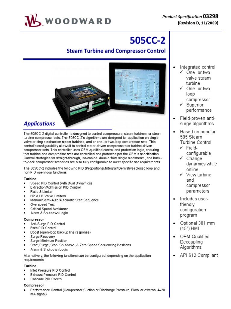 D Woodward Integrated Compressor Control Afjfkjfj FJFJFJF | PDF ...