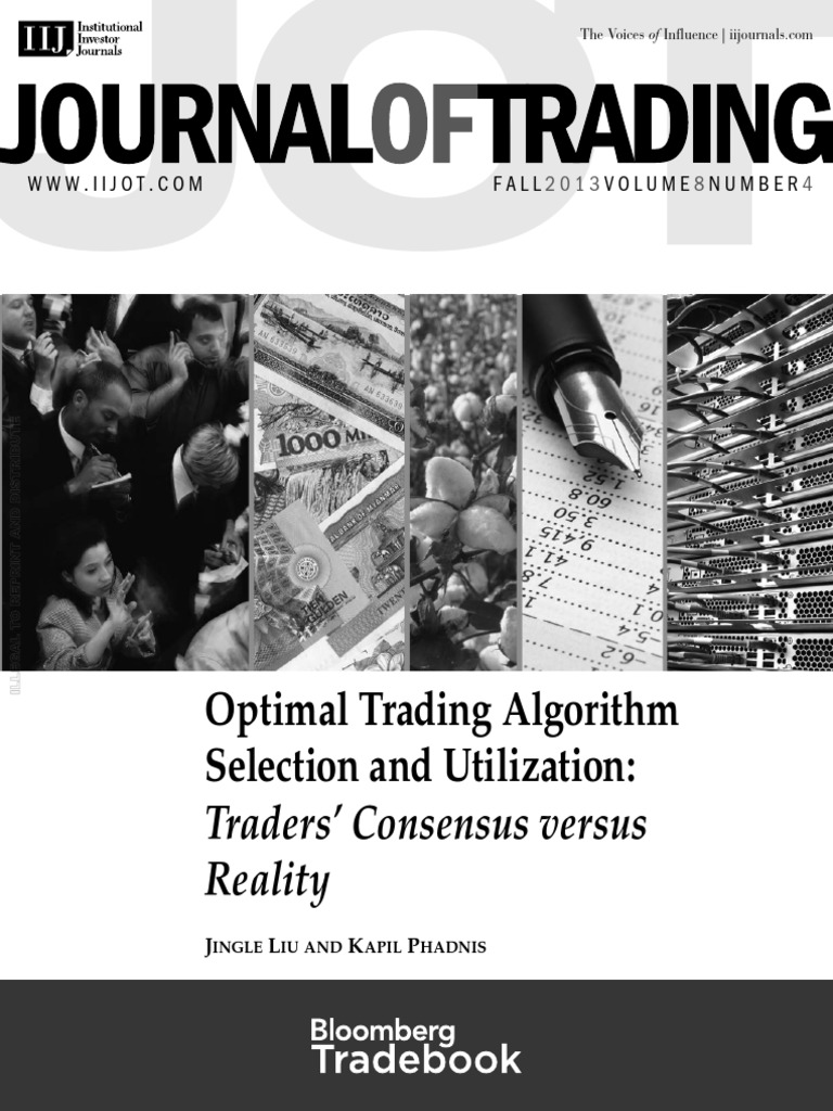 Journal of Trading Optimal Trading Algorithm Selection | PDF ...
