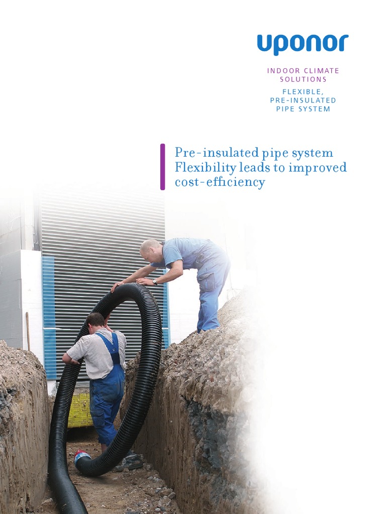 Pre Insulated Pipe System | PDF | Pipe (Fluid Conveyance) | Thermal ...