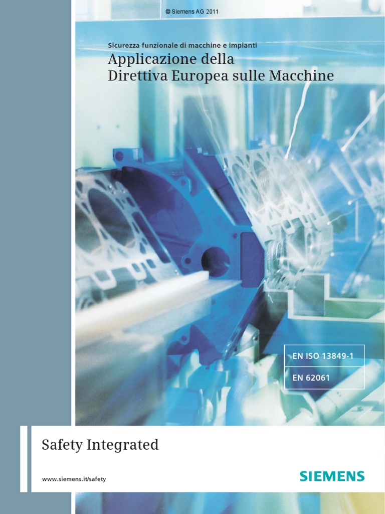 Applicazione Della Direttiva Europea Sulle Macchine: Sicurezza ...