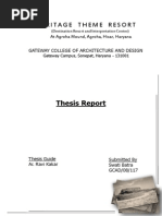 Thesis Proposal On Resort Design | PDF | Resort | Tourism
