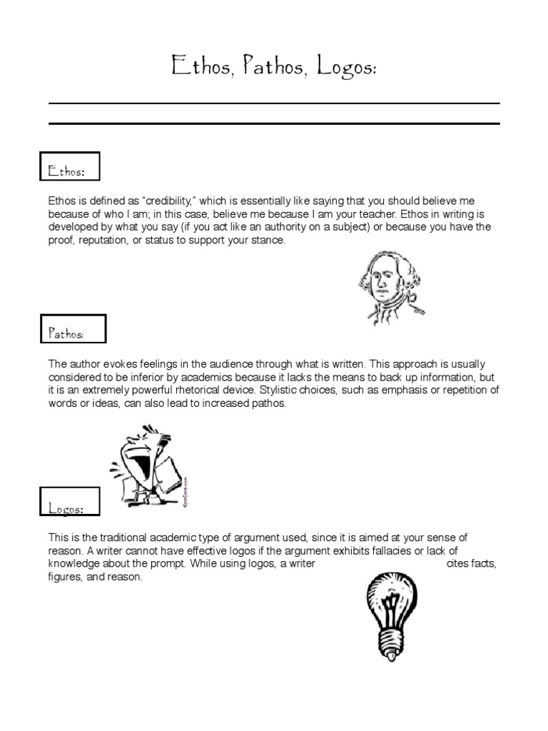 Understanding Ethos, Pathos, and Logos | PDF | Self-Improvement