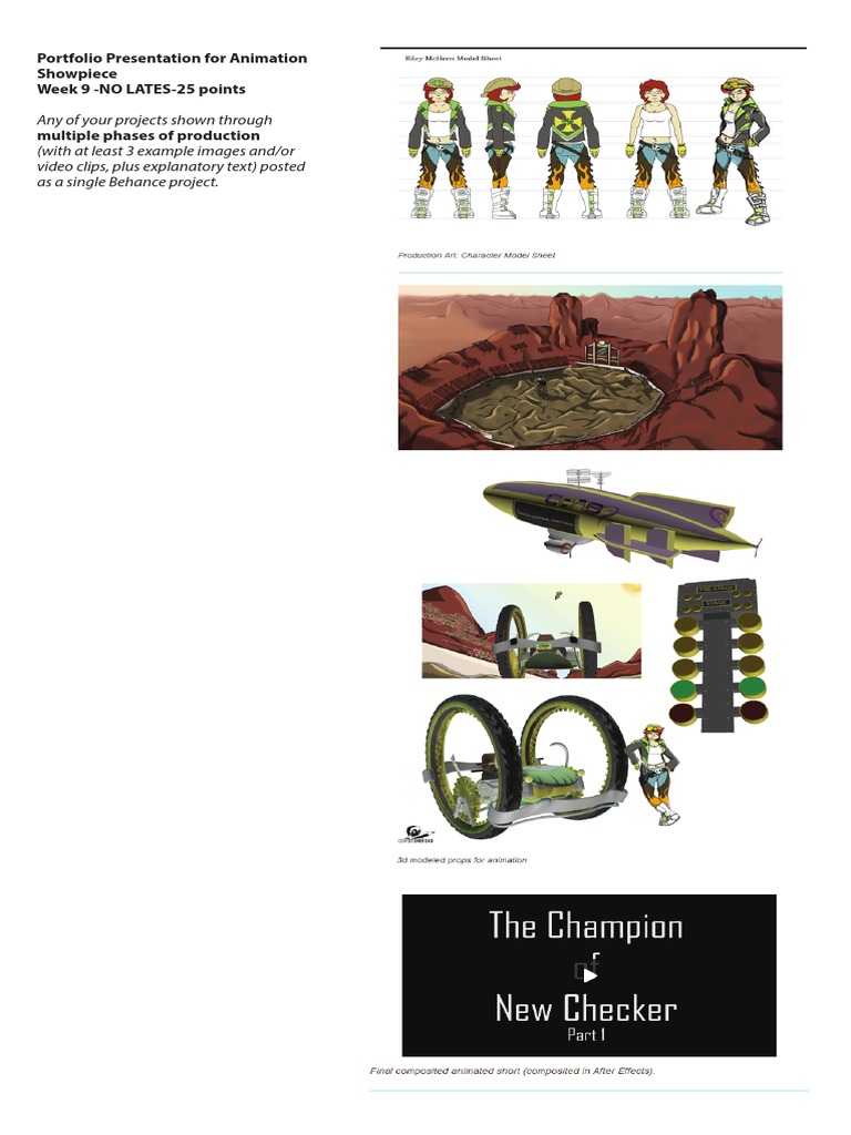 Animation Portfolio Showcase Guide | PDF