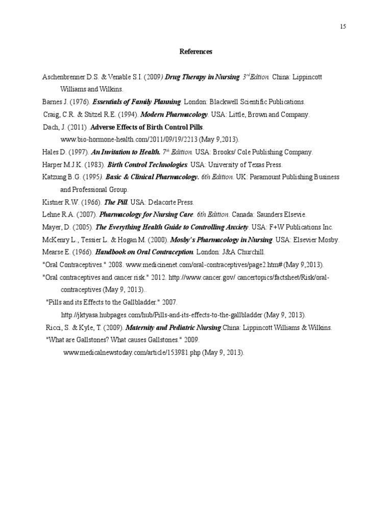 References Final | PDF