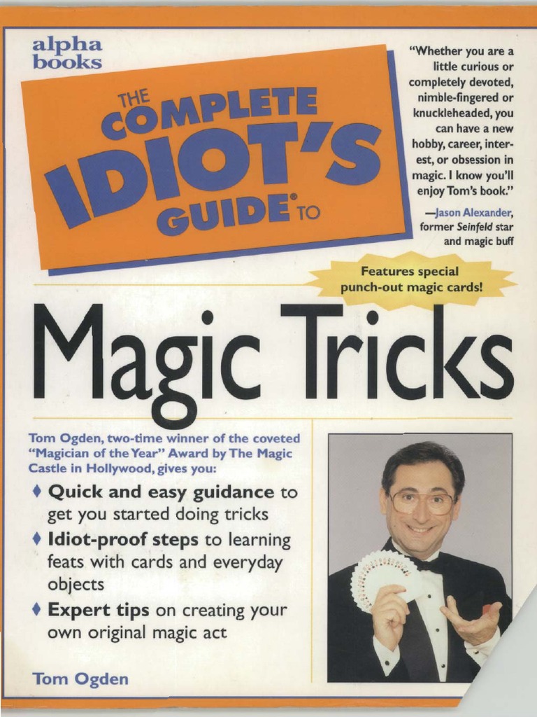 The Complete Idiots Guide To Magic Tricks PDF | PDF