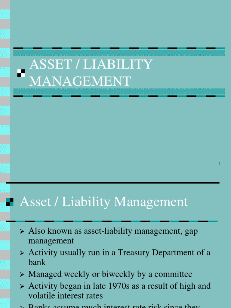 Asset-Liability Management Overview | PDF | Bond Duration | Bonds (Finance)