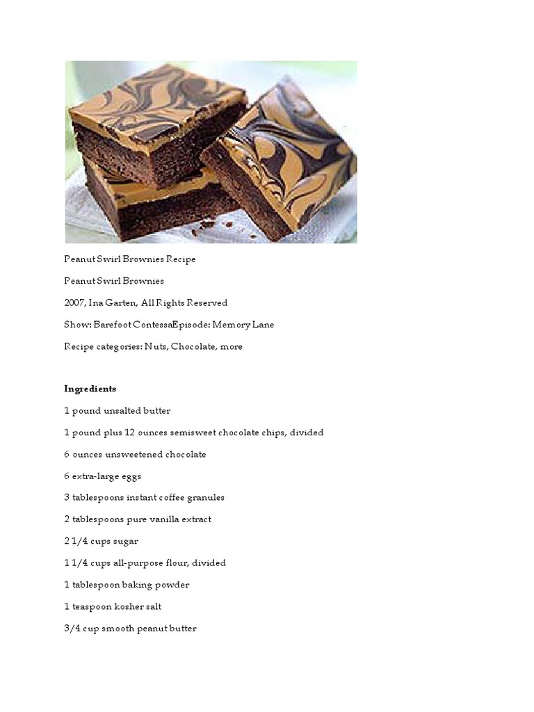 Brownies | PDF