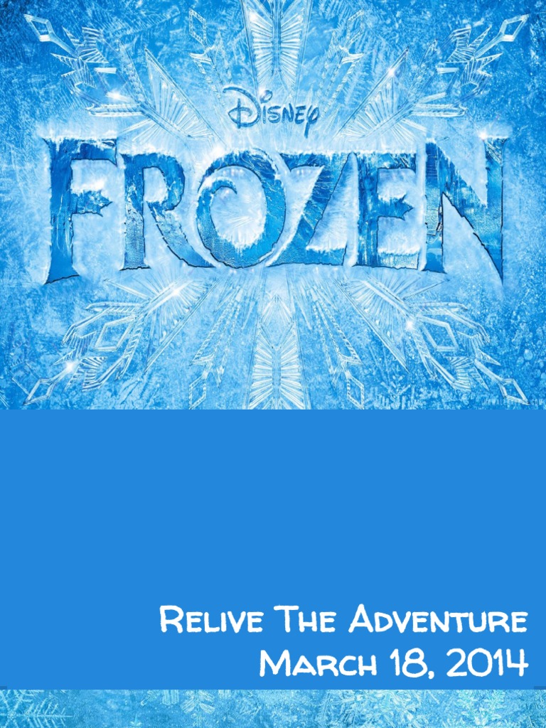 Disney's Frozen DVD/Blu-Ray Integrated Marketing Campaign Deck | PDF ...