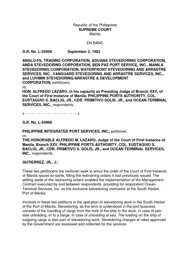 Valladolid Vs Inciong | PDF | Ex Parte | Injunction