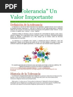 Triptico de La Tolerancia | PDF | Tolerancia | Política (general)
