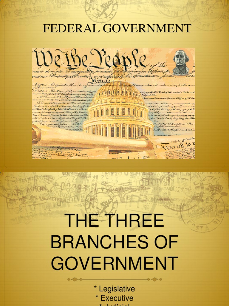 3 Branches of Government | PDF | Federal Government Of The United ...