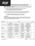 Graphic Design Research Worksheet | PDF