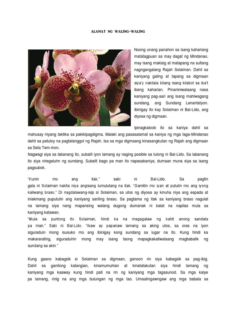 Mga Kuwentong Bayan | PDF