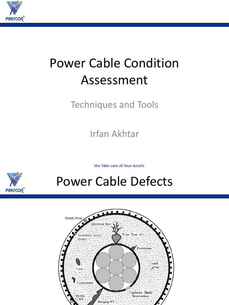 Power Cable Condition Assessment Techniques | PDF | Electromagnetism ...