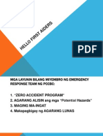 Basic First Aid Tagalog Draft | PDF