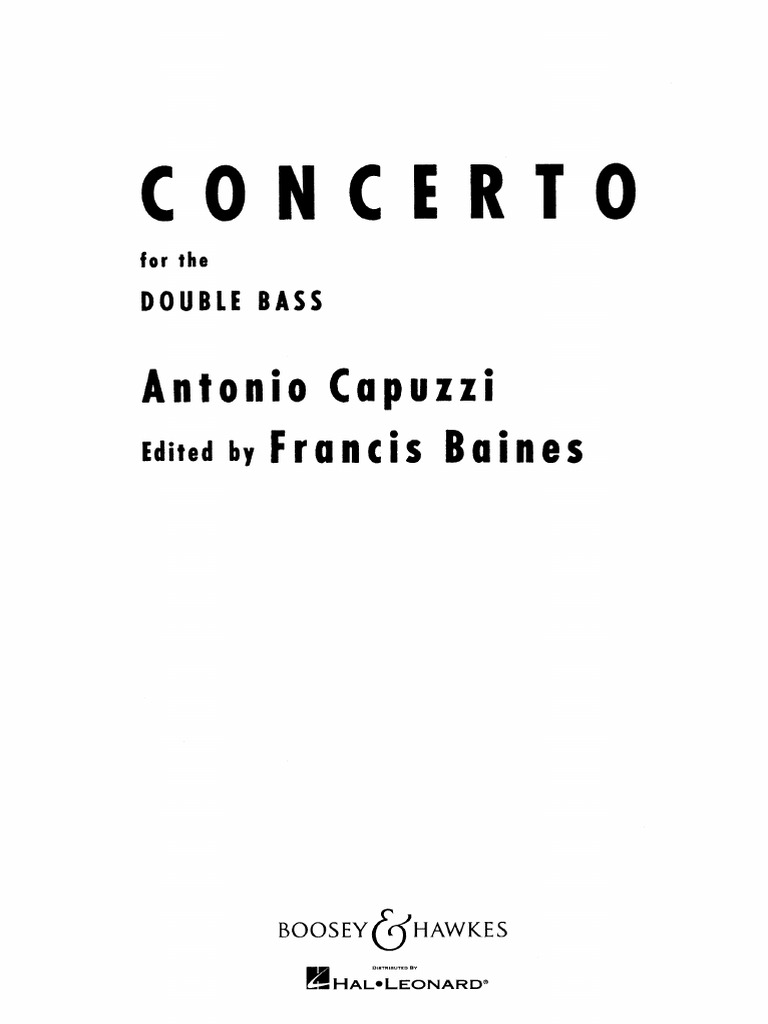 Capuzzi en Fa Original | PDF