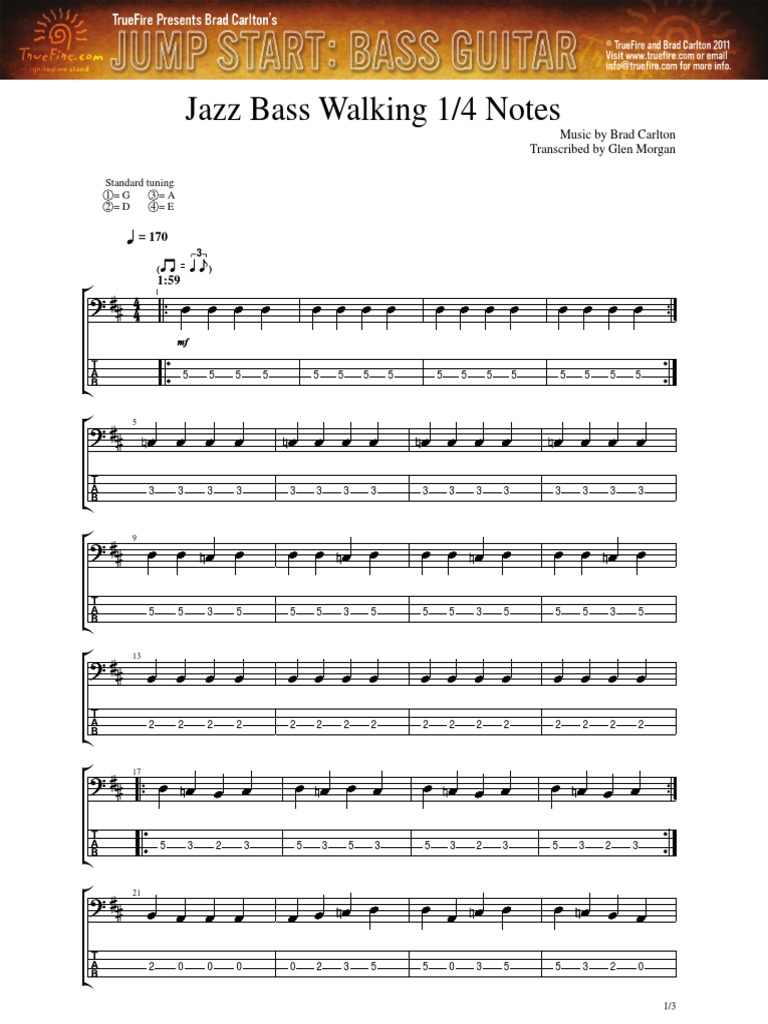 Jazz Bass PDF | PDF
